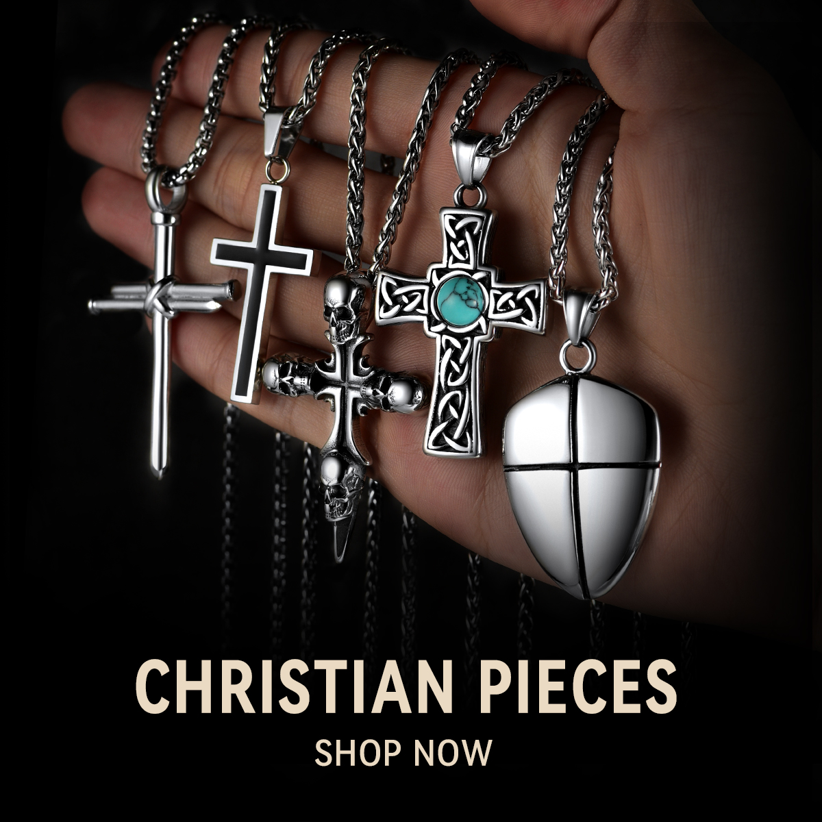 Christian Jewelry: Crosses, Rings & Religious Pendants – FaithHeart Jewelry