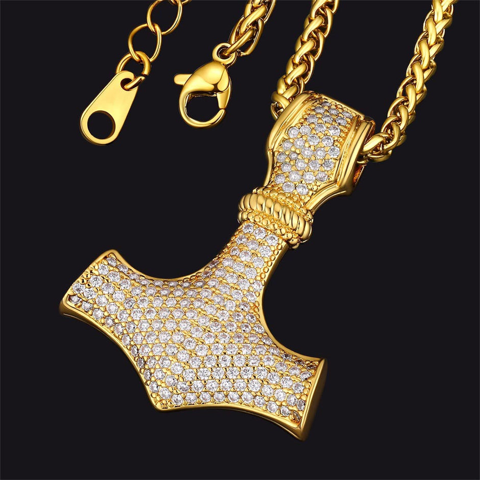 Thor's Hammer Jewelry, Viking Hammer Necklace, Rings – FaithHeart Jewelry