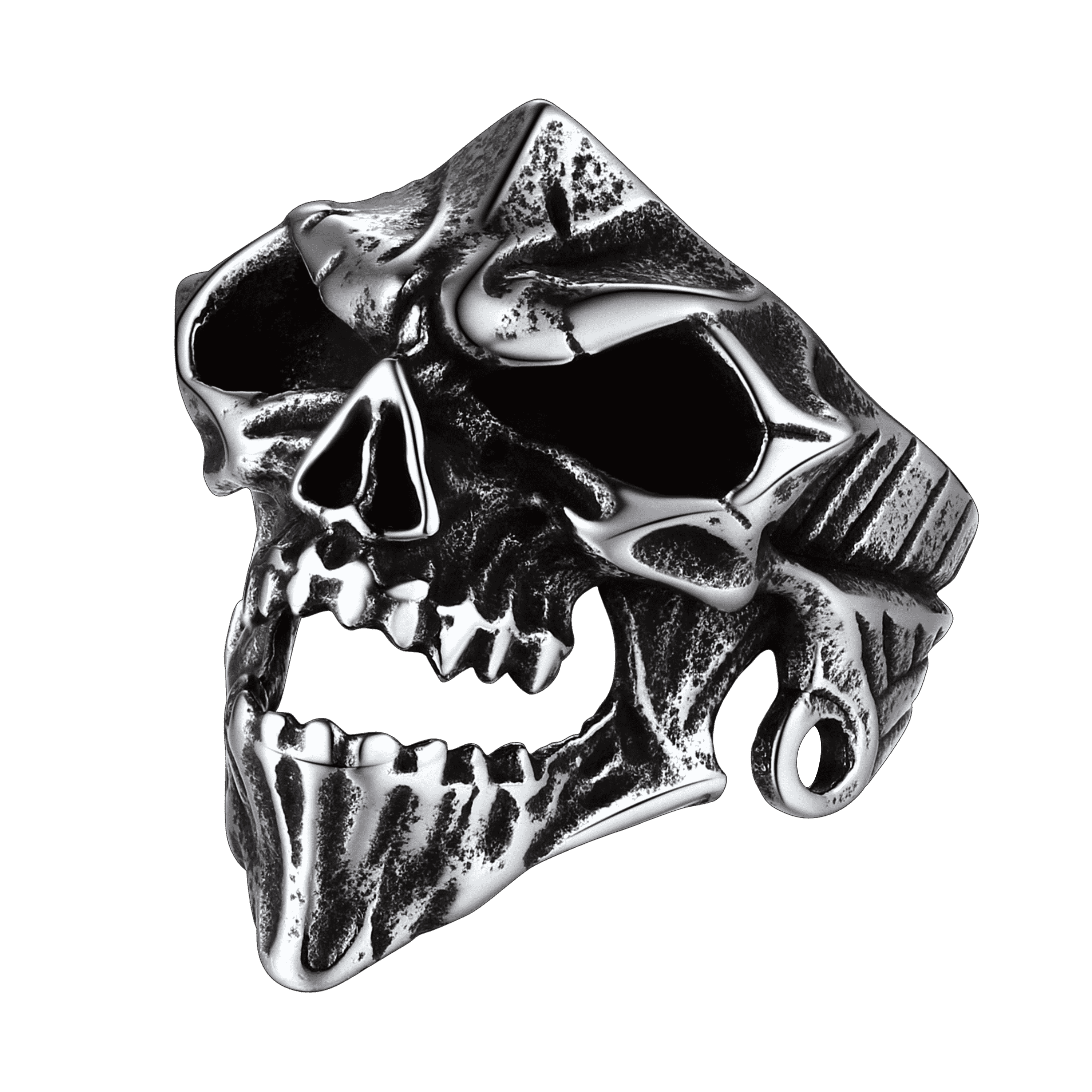 Gothic Skull Ring for Men Satinless Steel – FaithHeart Jewelry