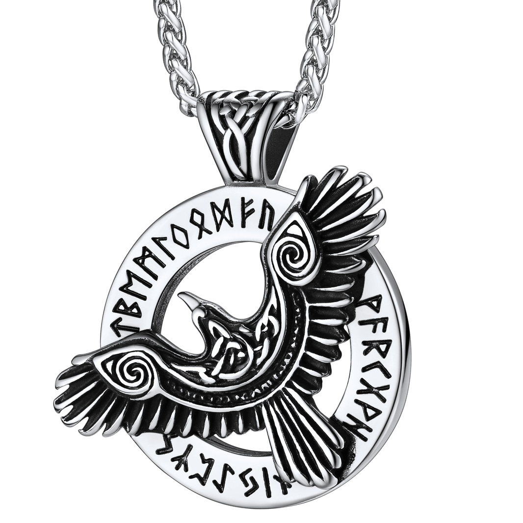 Viking Raven & Odin Jewelry | Norse Mythology Collection – FaithHeart ...